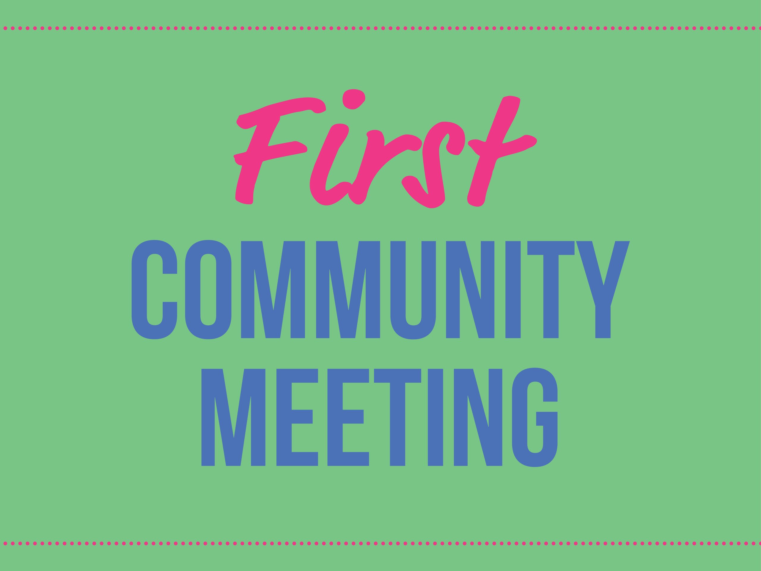 First Community Meeting: June 24, 2024 - Park Badger Madison Redevelopment